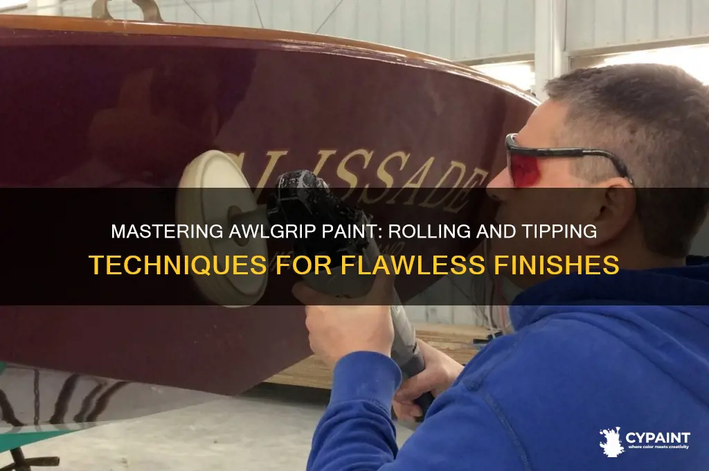 Mastering Awlgrip Paint: Rolling And Tipping Techniques For Flawless ...