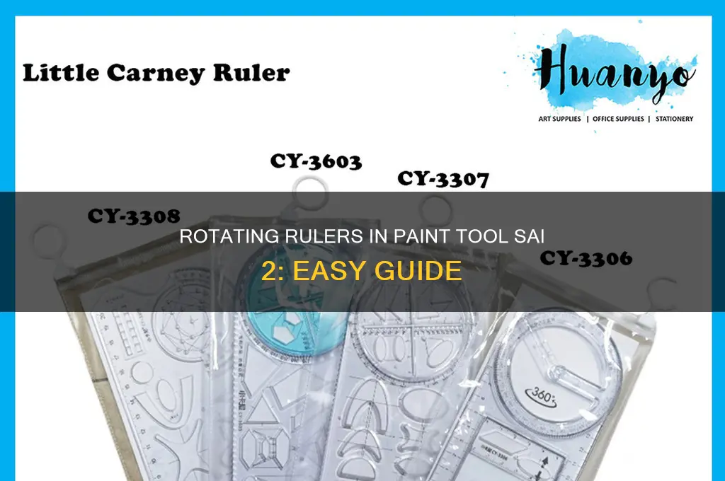 Rotating Rulers In Paint Tool Sai 2: Easy Guide | CyPaint