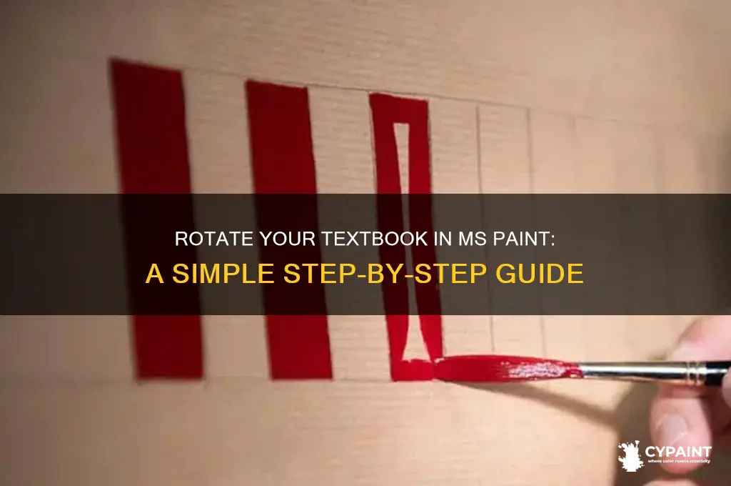 Rotate Your Textbook In Ms Paint: A Simple Step-By-Step Guide | CyPaint