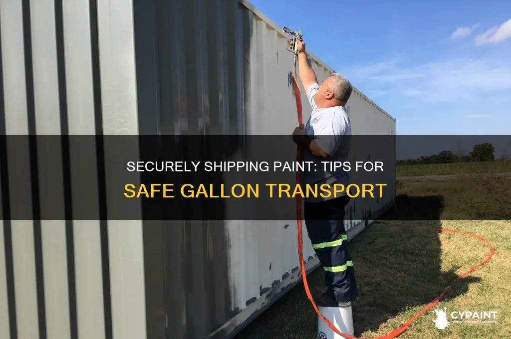 Securely Shipping Paint: Tips For Safe Gallon Transport | CyPaint
