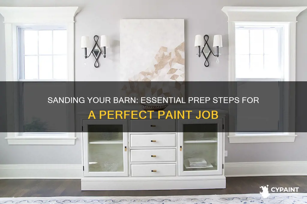 Sanding Your Barn: Essential Prep Steps For A Perfect Paint Job | CyPaint