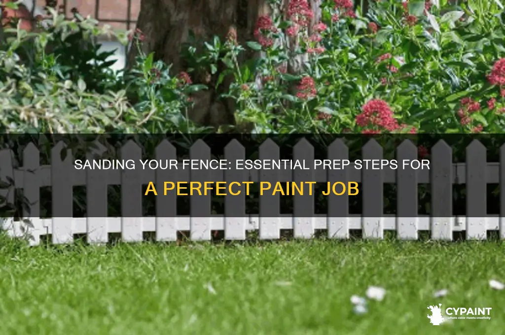 Sanding Your Fence: Essential Prep Steps For A Perfect Paint Job | CyPaint