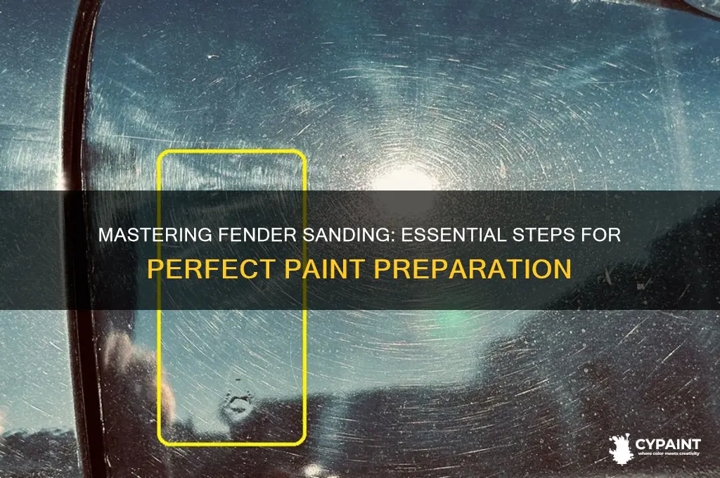 Mastering Fender Sanding: Essential Steps For Perfect Paint Preparation ...