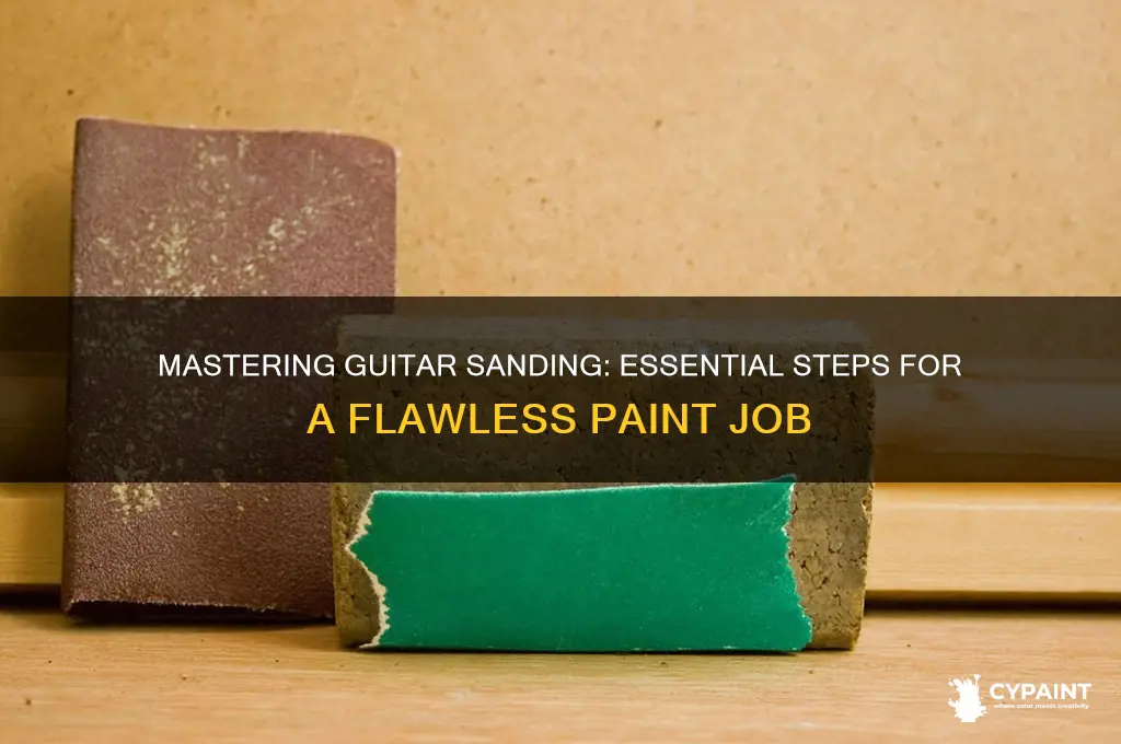 Mastering Guitar Sanding: Essential Steps For A Flawless Paint Job ...