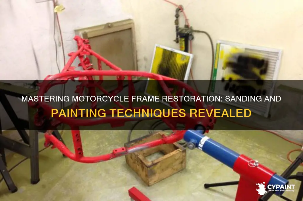 Mastering Motorcycle Frame Restoration: Sanding And Painting Techniques ...