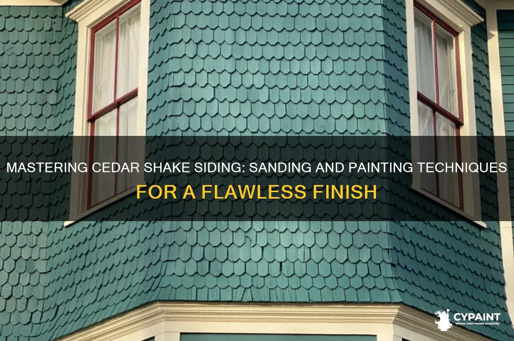 Mastering Cedar Shake Siding: Sanding And Painting Techniques For A ...
