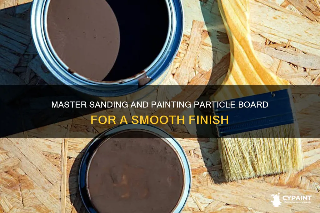 Master Sanding And Painting Particle Board For A Smooth Finish | CyPaint