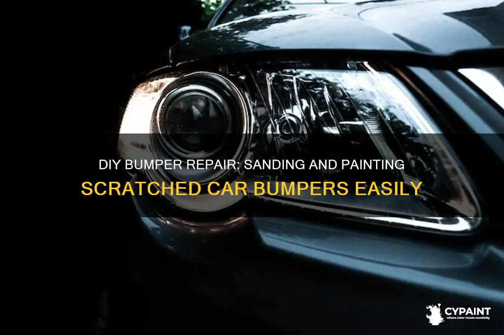 Diy Bumper Repair: Sanding And Painting Scratched Car Bumpers Easily ...