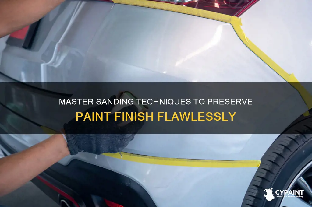 Master Sanding Techniques To Preserve Paint Finish Flawlessly | CyPaint
