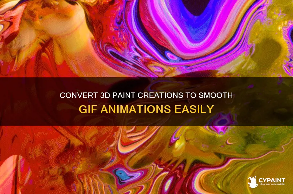 Convert 3D Paint Creations To Smooth Gif Animations Easily | CyPaint
