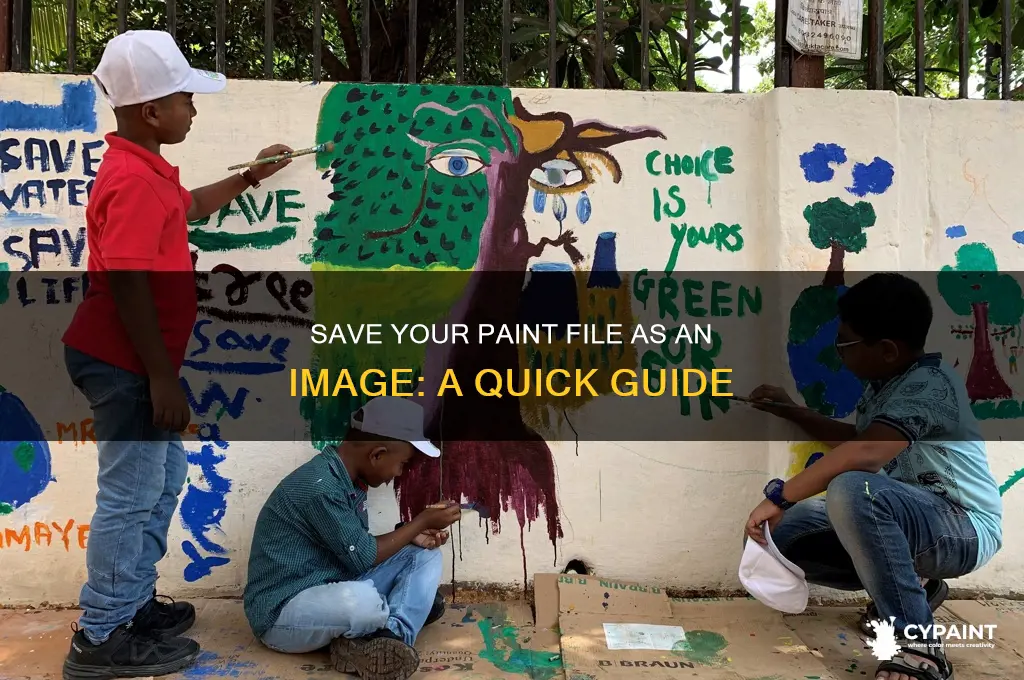 Save Your Paint File As An Image: A Quick Guide | CyPaint