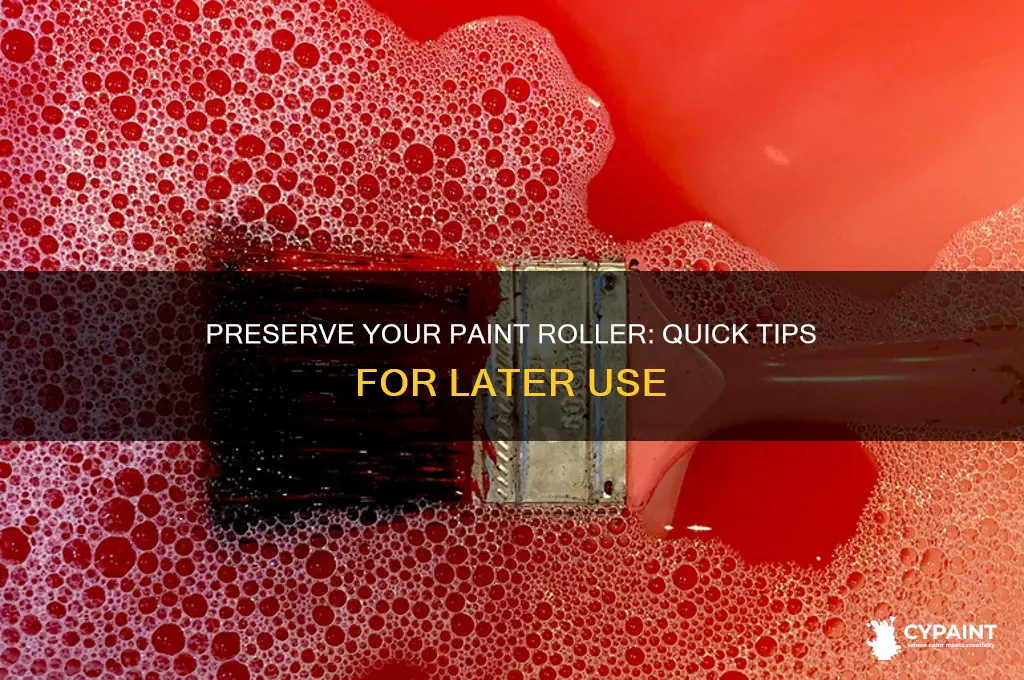 Preserve Your Paint Roller: Quick Tips For Later Use | CyPaint