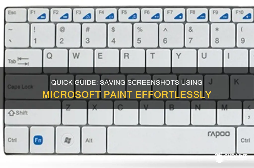 Quick Guide: Saving Screenshots Using Microsoft Paint Effortlessly ...