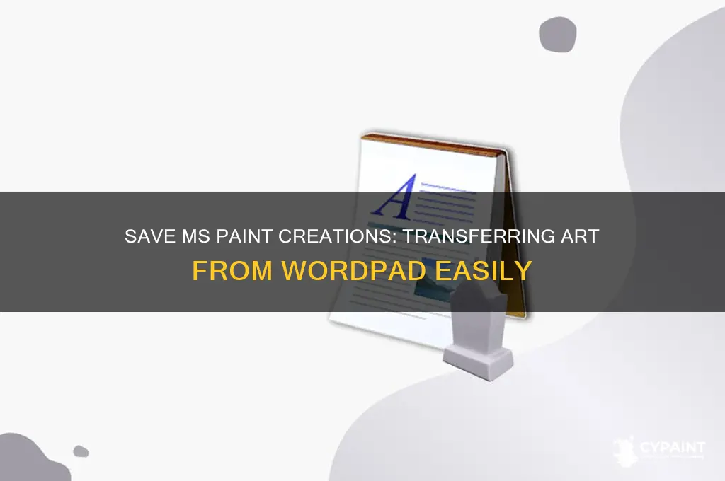 Save Ms Paint Creations: Transferring Art From Wordpad Easily | CyPaint