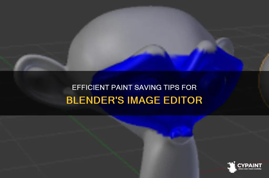 Efficient Paint Saving Tips For Blender's Image Editor | CyPaint