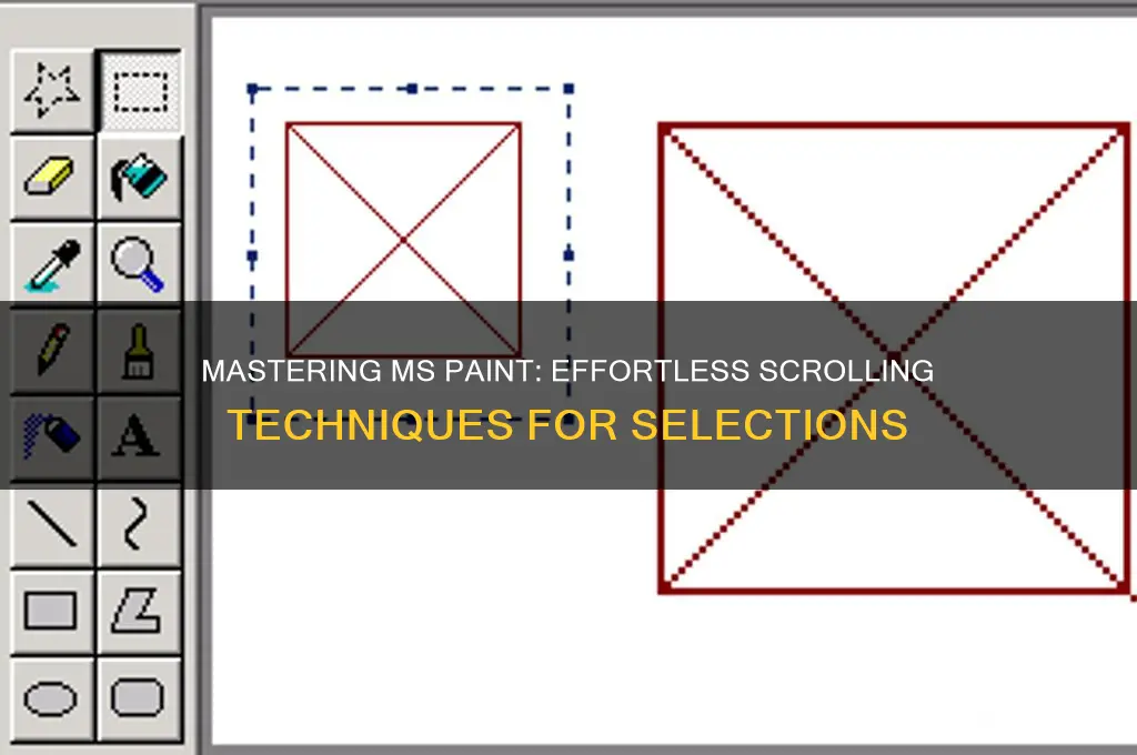 Mastering Ms Paint: Effortless Scrolling Techniques For Selections ...