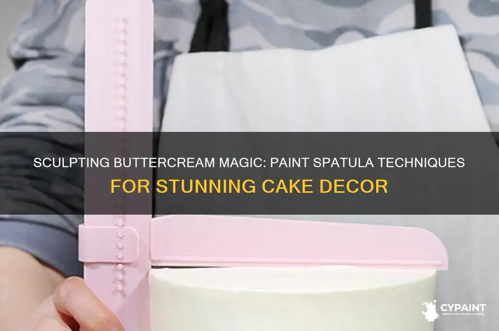 Sculpting Buttercream Magic: Paint Spatula Techniques For Stunning Cake ...
