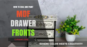 Sealing And Painting Mdf Drawer Fronts: A Step-By-Step Diy Guide | CyPaint