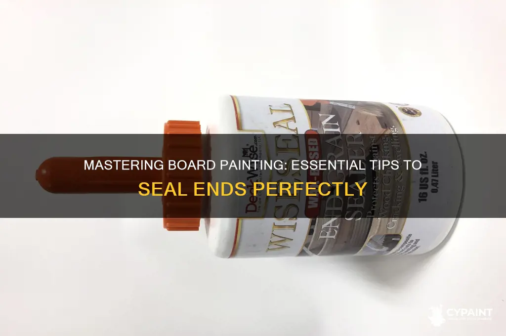 Mastering Board Painting: Essential Tips To Seal Ends Perfectly | CyPaint