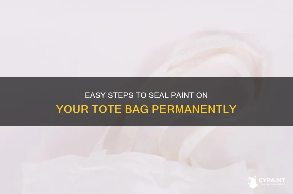 Easy Steps To Seal Paint On Your Tote Bag Permanently | CyPaint