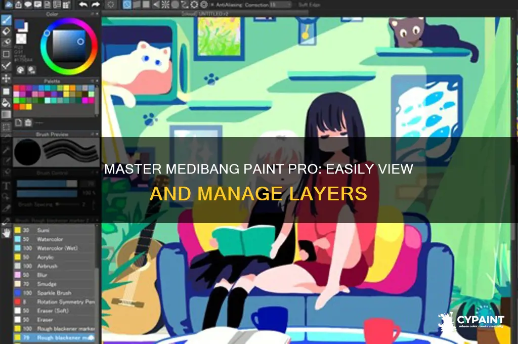 Master Medibang Paint Pro: Easily View And Manage Layers | CyPaint