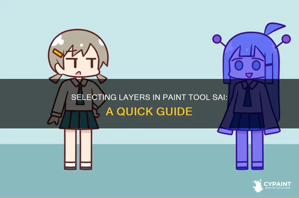 Selecting Layers In Paint Tool Sai: A Quick Guide | CyPaint