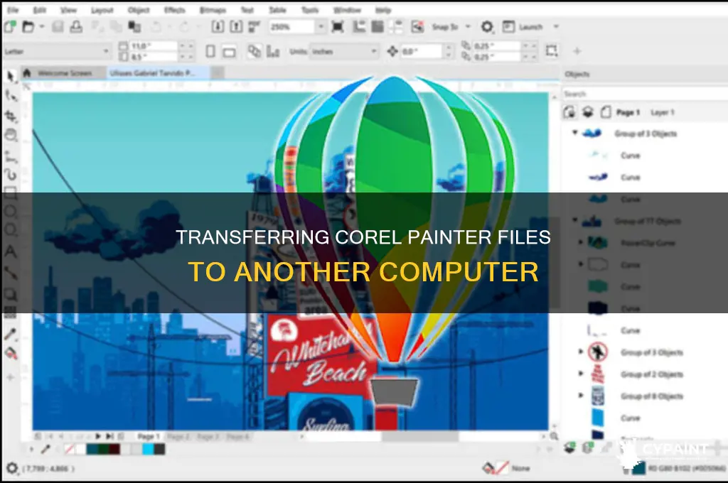 Transferring Corel Painter Files To Another Computer | CyPaint