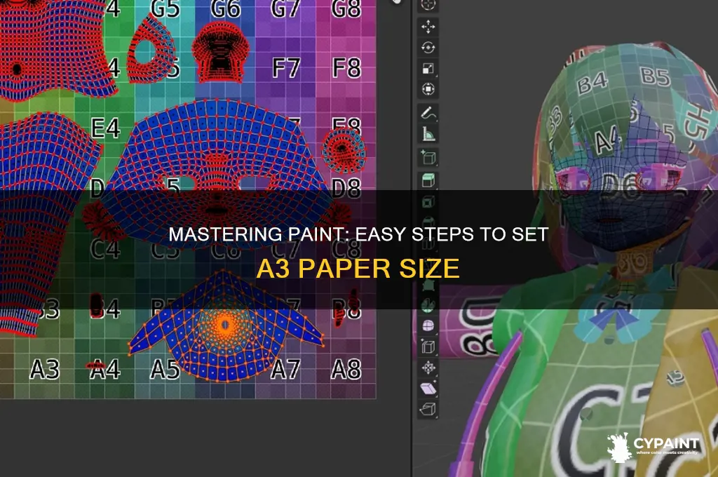 Mastering Paint: Easy Steps To Set A3 Paper Size | CyPaint