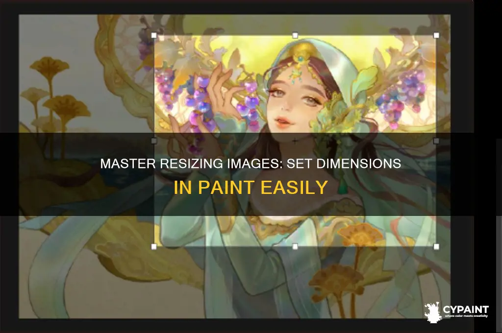 Master Resizing Images: Set Dimensions In Paint Easily | CyPaint