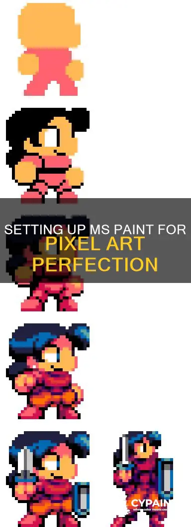 Setting Up Ms Paint For Pixel Art Perfection | CyPaint