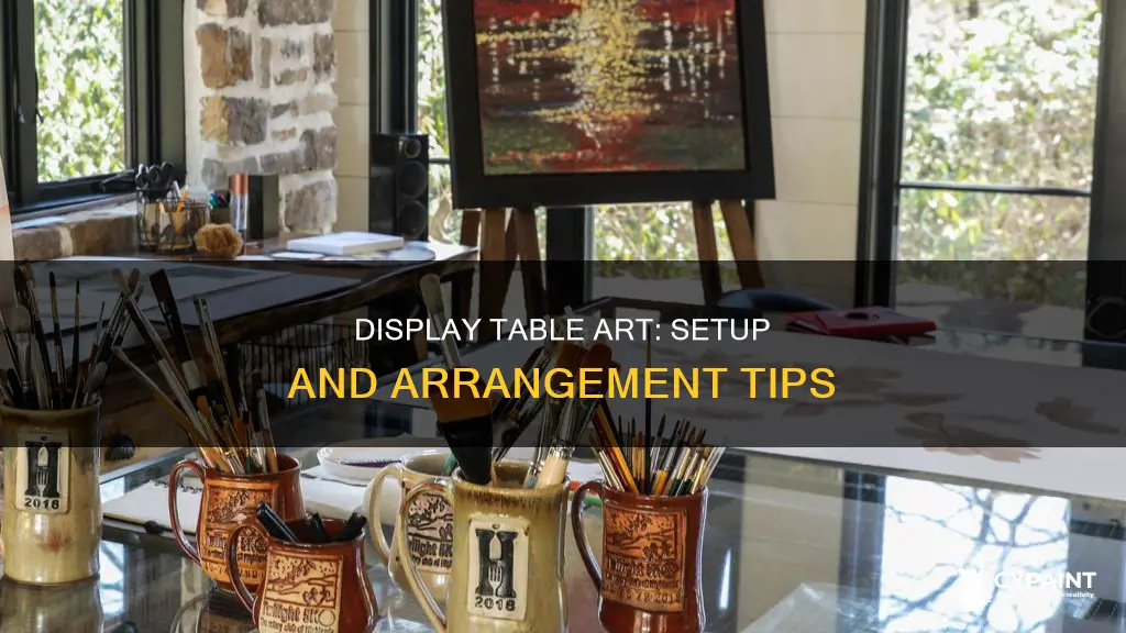 Display Table Art: Setup And Arrangement Tips | CyPaint