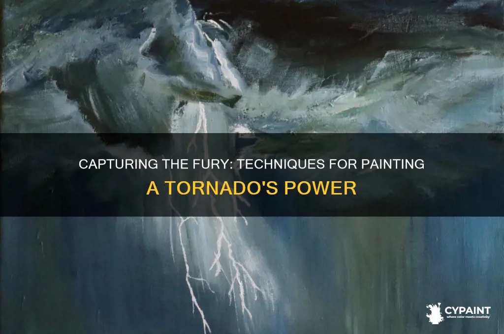 Capturing The Fury: Techniques For Painting A Tornado's Power | CyPaint
