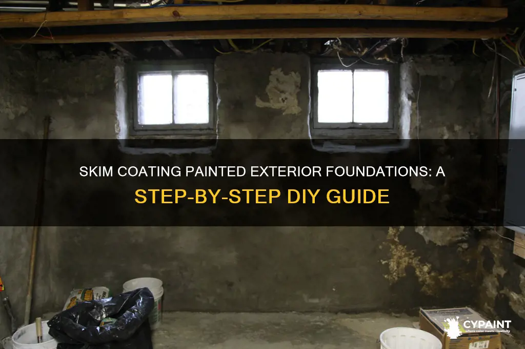 Skim Coating Painted Exterior Foundations: A Step-By-Step Diy Guide ...
