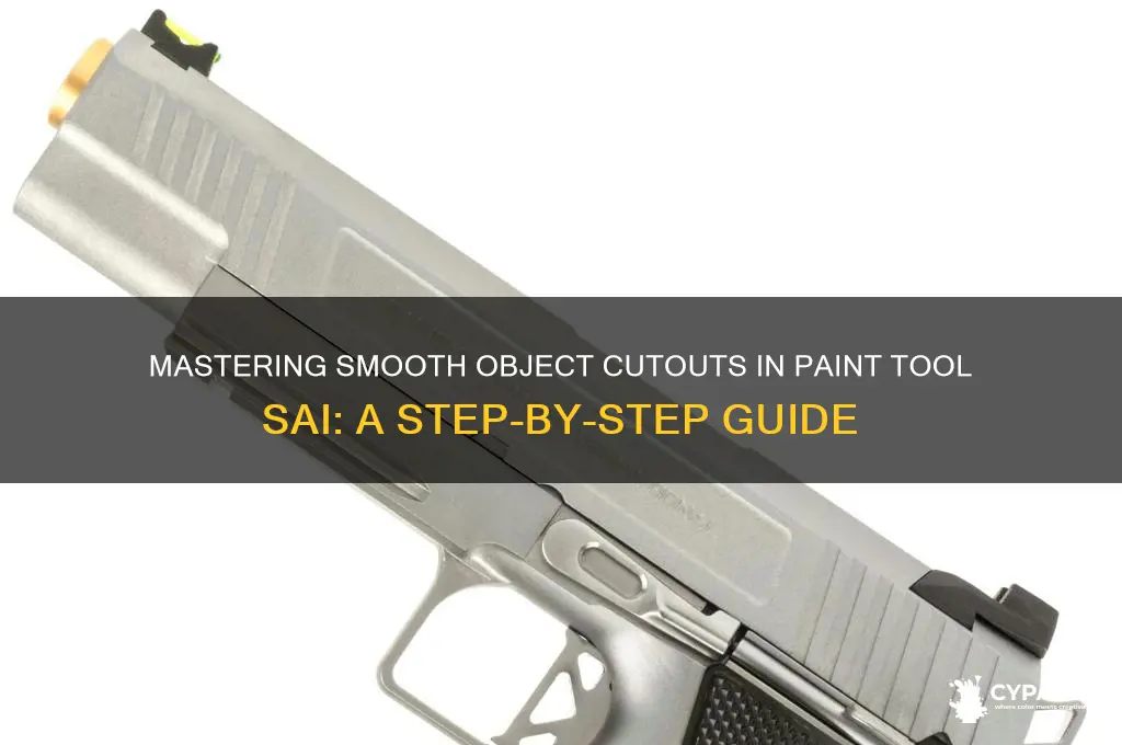 Mastering Smooth Object Cutouts In Paint Tool Sai: A Step-By-Step Guide ...