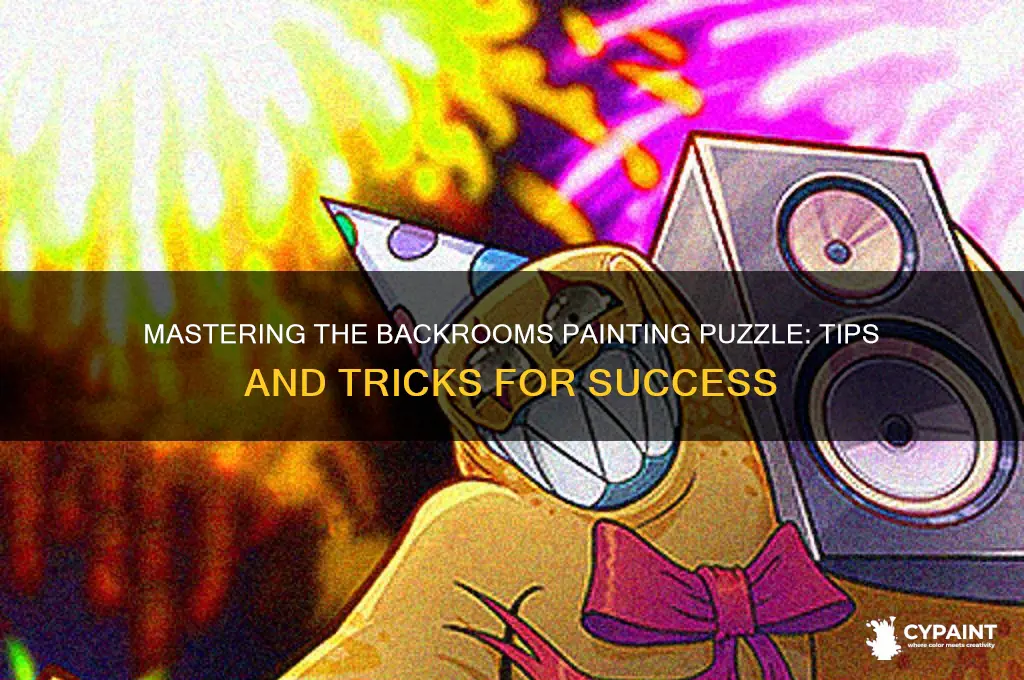 Mastering The Backrooms Painting Puzzle: Tips And Tricks For Success ...
