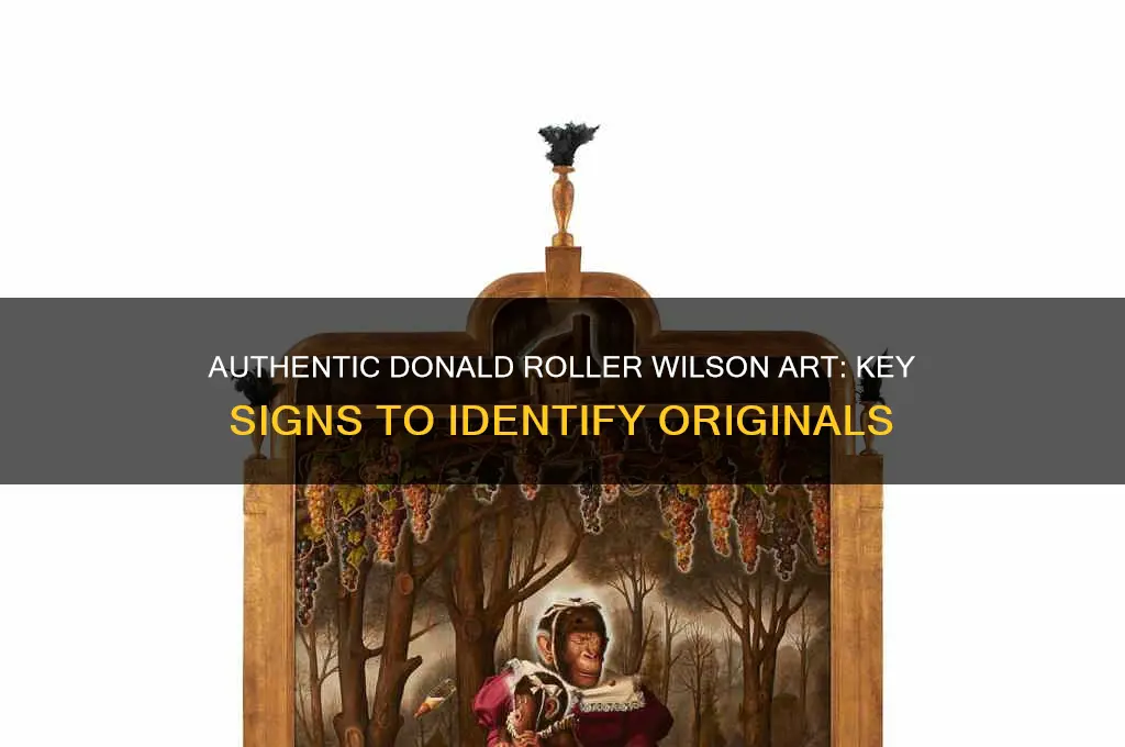 Authentic Donald Roller Wilson Art: Key Signs To Identify Originals ...