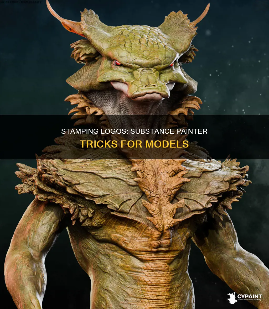 Stamping Logos: Substance Painter Tricks For Models | CyPaint