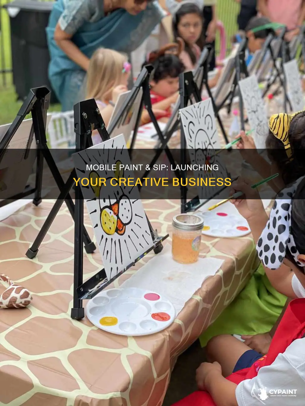 Mobile Paint & Sip: Launching Your Creative Business | CyPaint