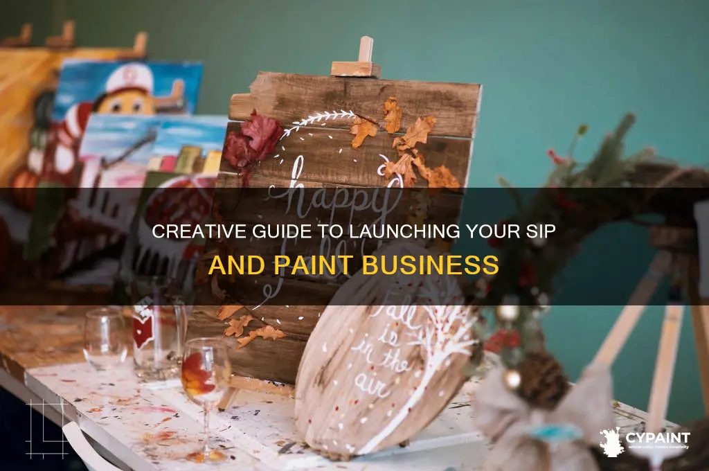 Creative Guide To Launching Your Sip And Paint Business | CyPaint