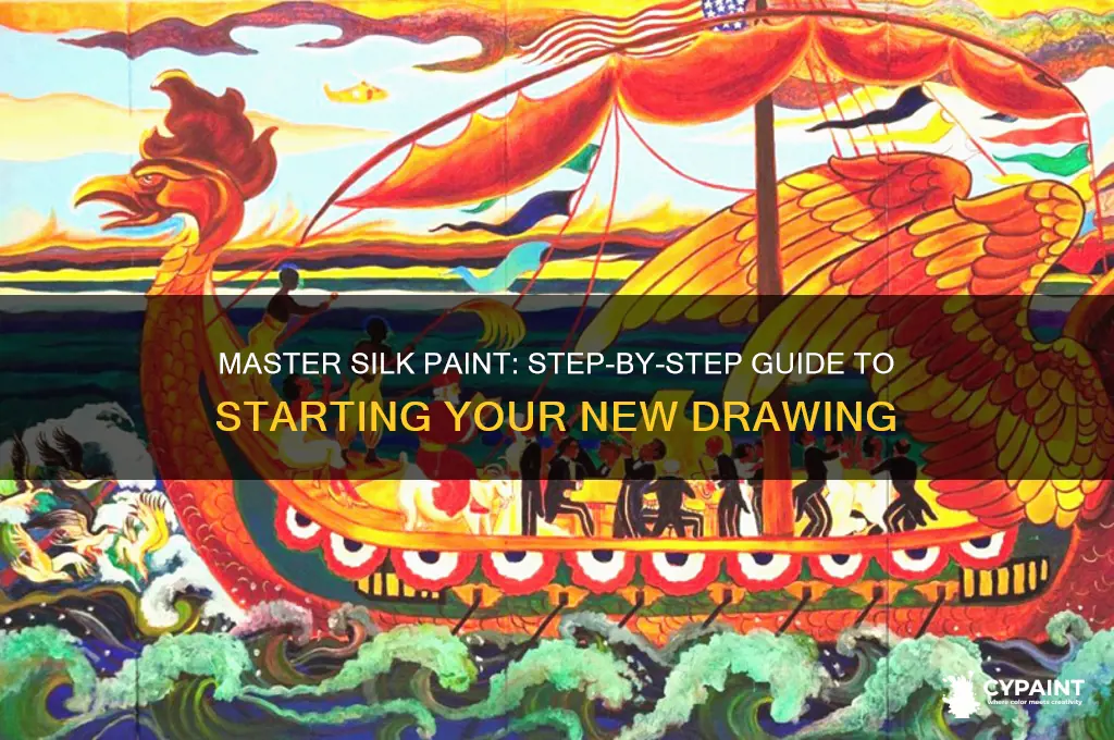 Master Silk Paint: Step-By-Step Guide To Starting Your New Drawing ...