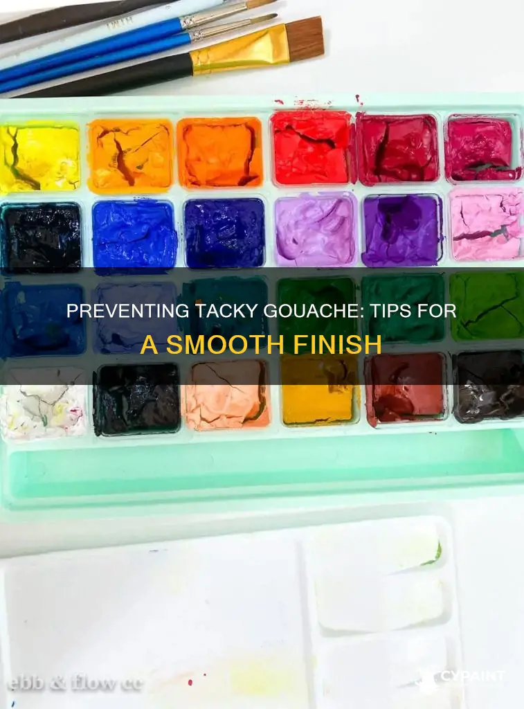 Preventing Tacky Gouache: Tips For A Smooth Finish | CyPaint