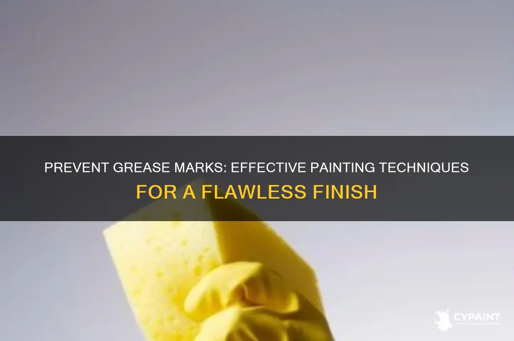 Prevent Grease Marks: Effective Painting Techniques For A Flawless ...