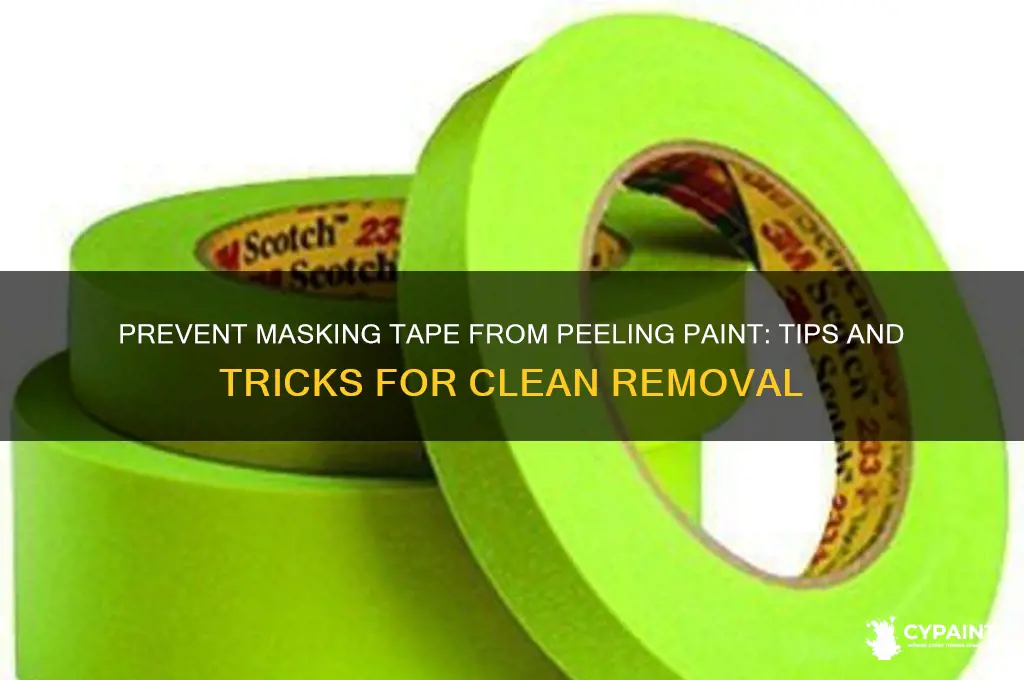 Prevent Masking Tape From Peeling Paint: Tips And Tricks For Clean ...