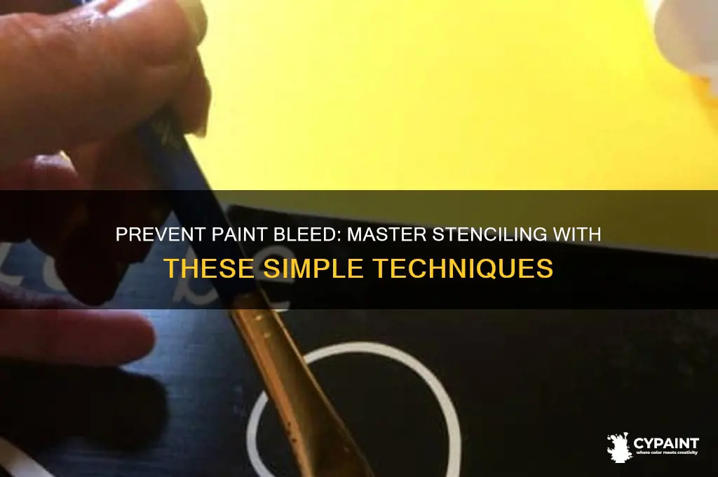 Prevent Paint Bleed: Master Stenciling With These Simple Techniques ...