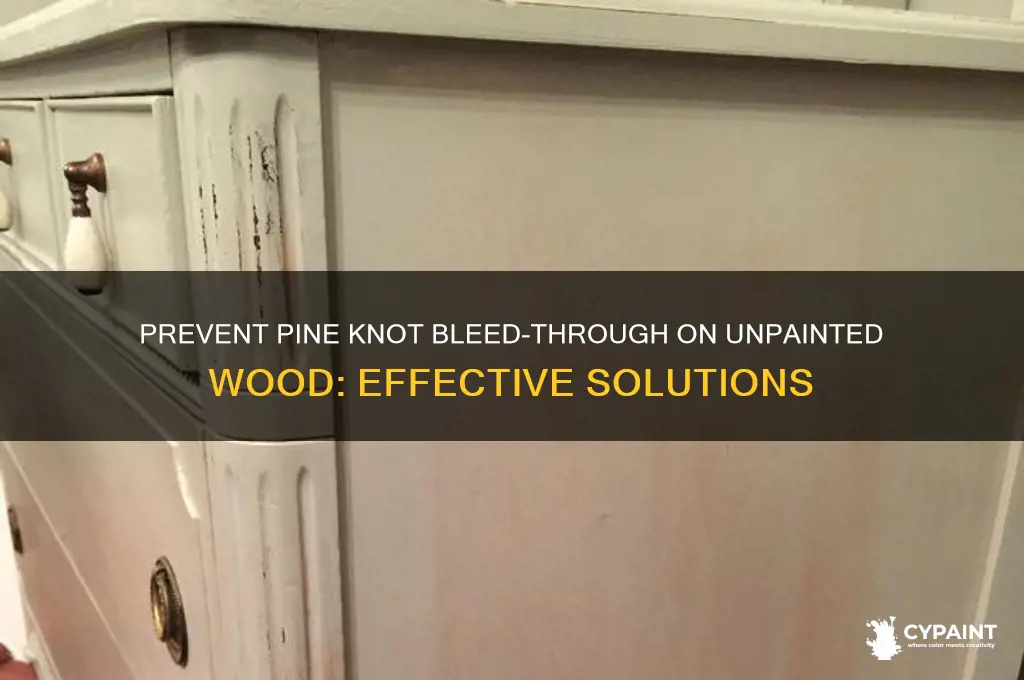 Prevent Pine Knot Bleed-Through On Unpainted Wood: Effective Solutions ...