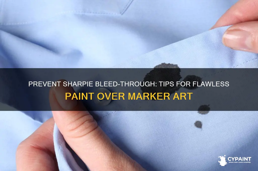 Prevent Sharpie Bleed-Through: Tips For Flawless Paint Over Marker Art ...