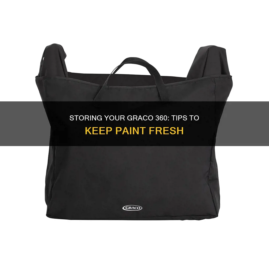 Storing Your Graco 360: Tips To Keep Paint Fresh | CyPaint