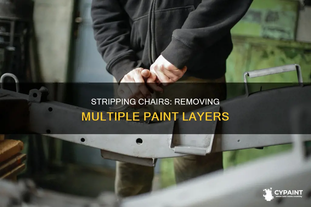 Stripping Chairs: Removing Multiple Paint Layers | CyPaint