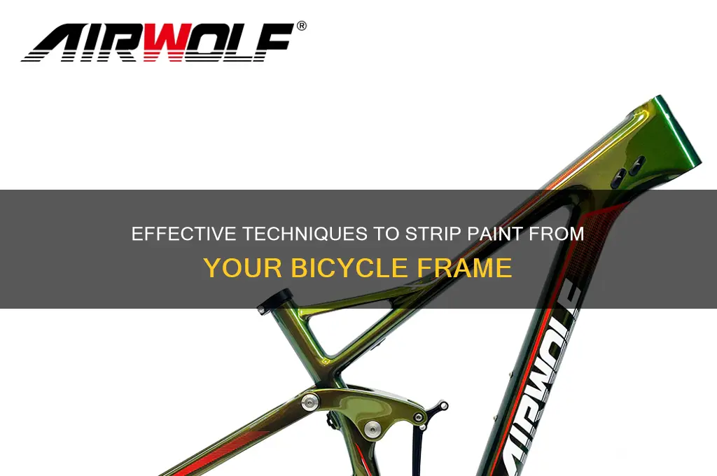 Effective Techniques To Strip Paint From Your Bicycle Frame | CyPaint