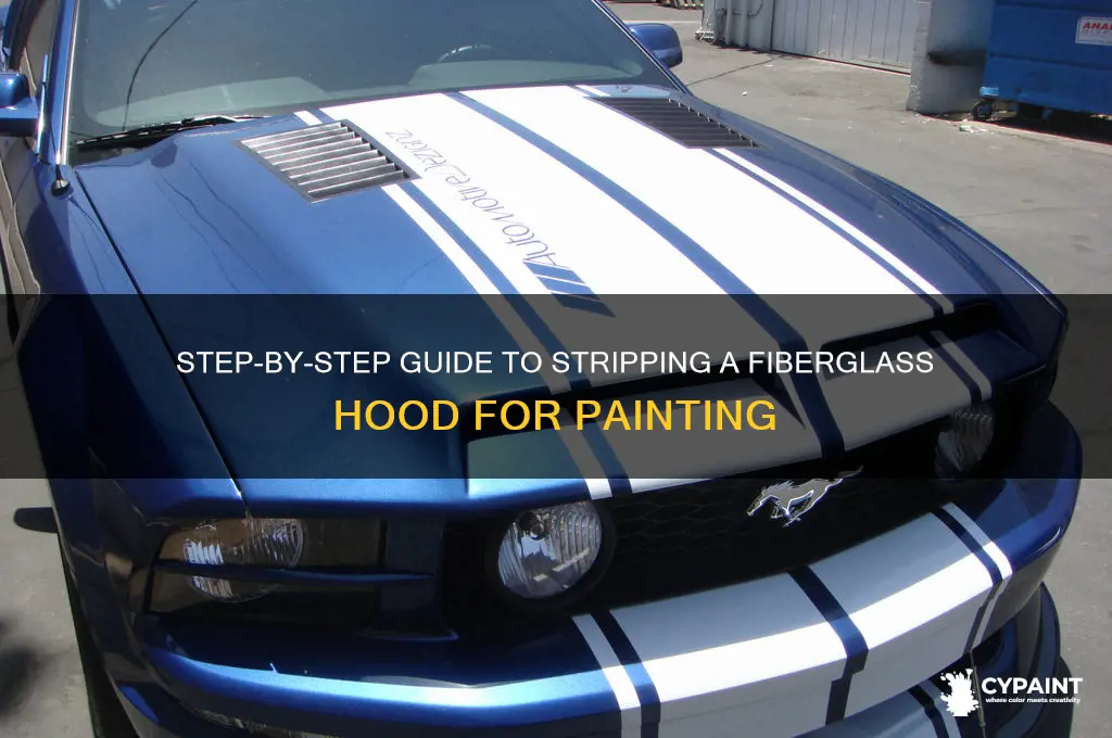 Step-By-Step Guide To Stripping A Fiberglass Hood For Painting | CyPaint